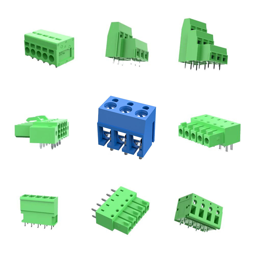 European Pcb Wire To Board Terminal Block 5.08 Mm 11 Pins Screw ...