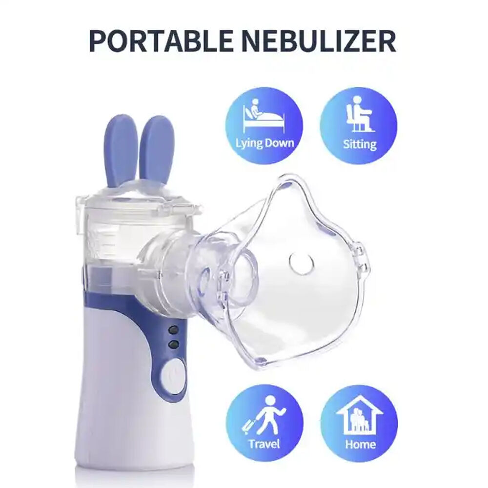 Adults Kids Portable Mini Handheld Inhaler Nebulizer Medical Atomizer ...