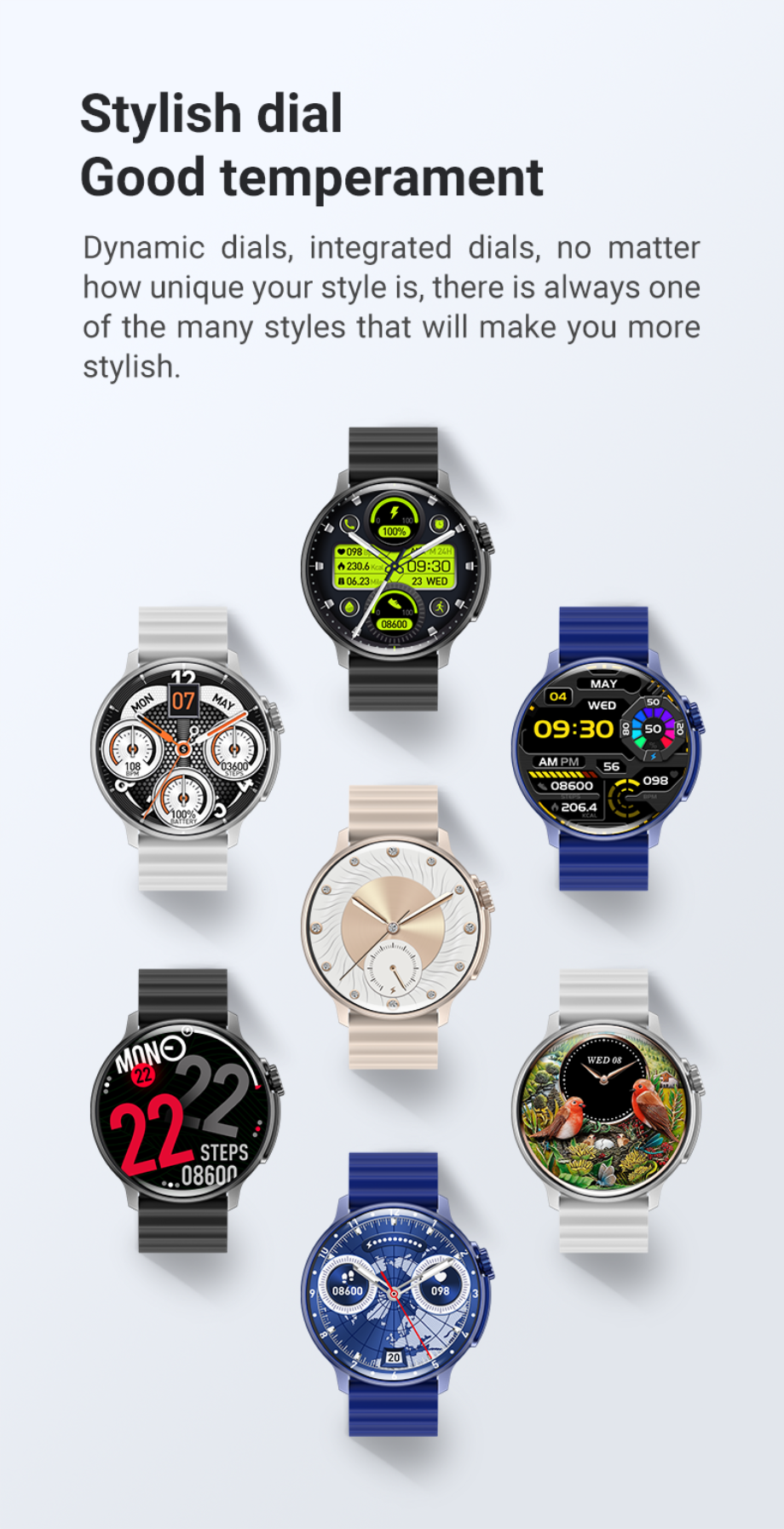 Buy Wholesale China 1.43" Amoled Smart Watch Bluetooth Notification ...