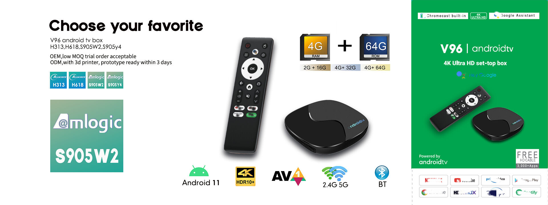 Factory Epro Hot Selling Tv Box T95 Mini H6 2g 16g Tv Box Allwinner H6 ...