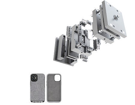 Factory Direct Mud Tooling Factory Price Fabric Mobile Phone Cases ...