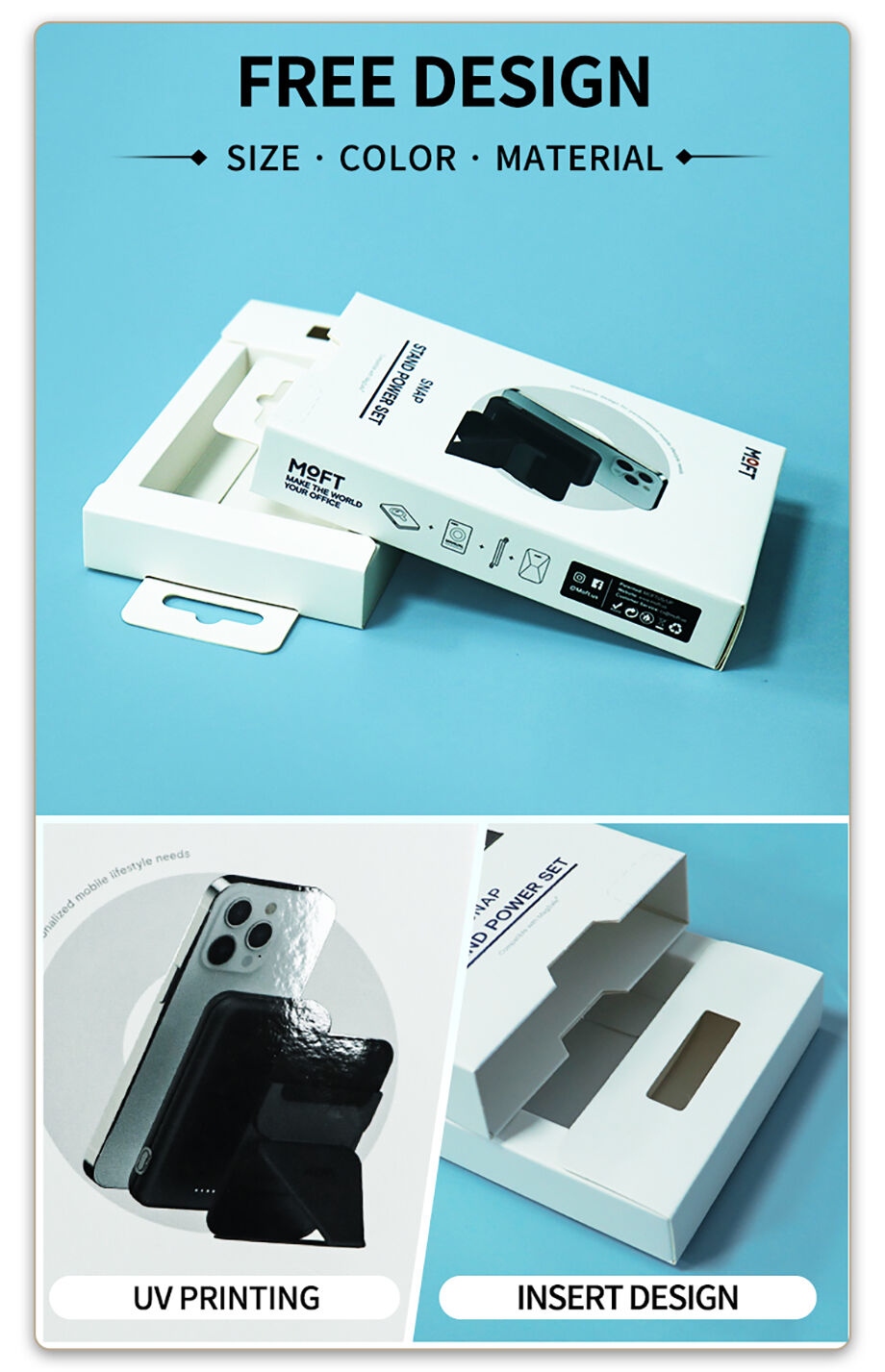 Buy Wholesale China Golden Supplier Paper 3c Products Packaging Box Mobile Electronics Box ...