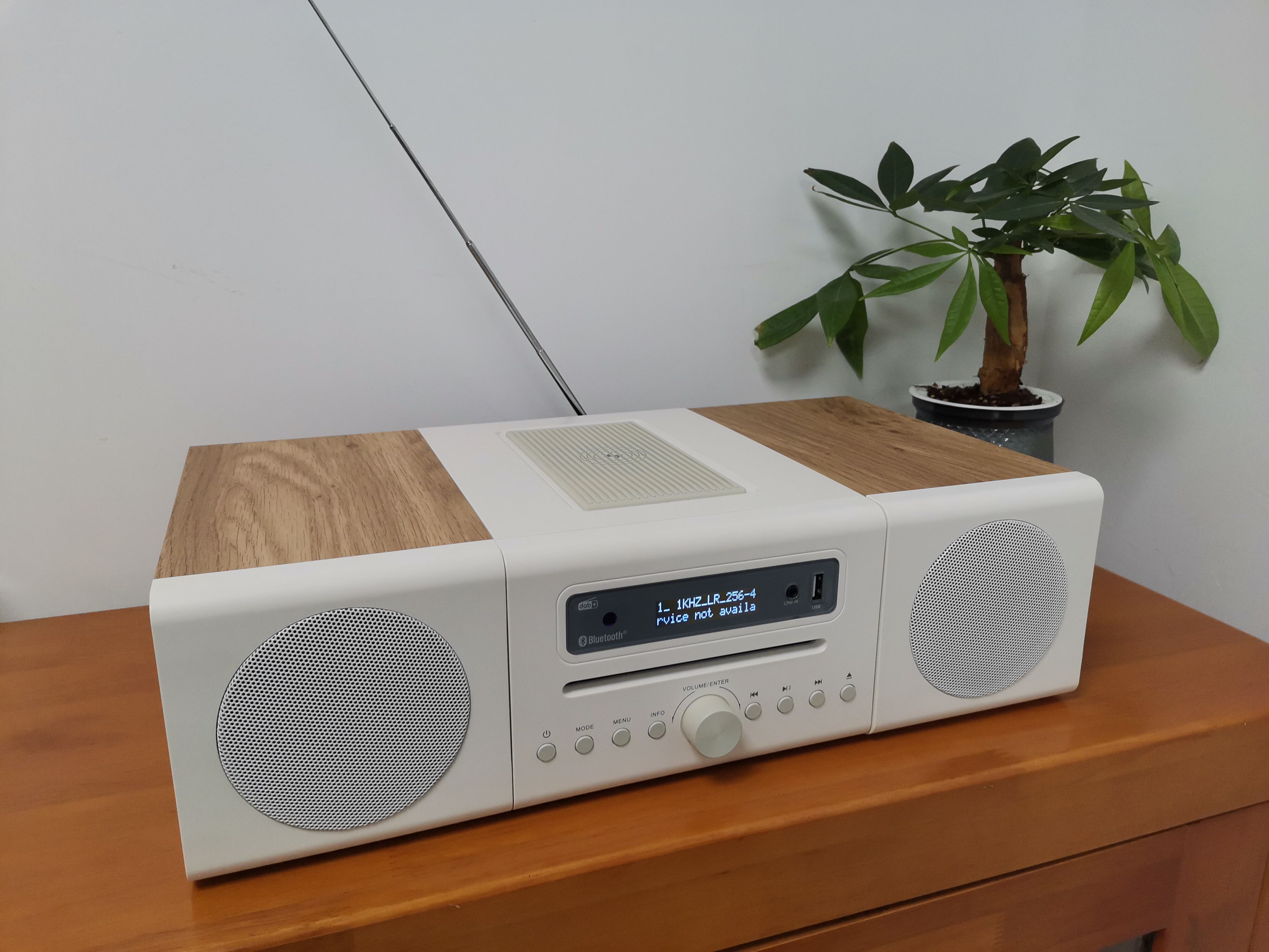 Buy Wholesale China 20w Wireless Charge Dab Fm Radio Micro Audio System ...