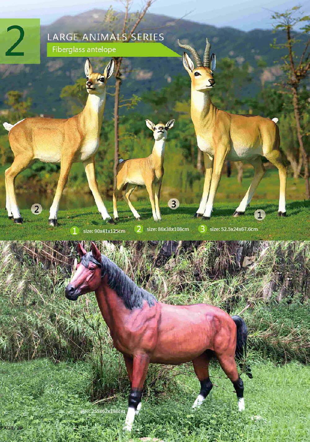 Modern Garden Sculpture Life Like Animal Realistic Dog Indoor Outdoor ...