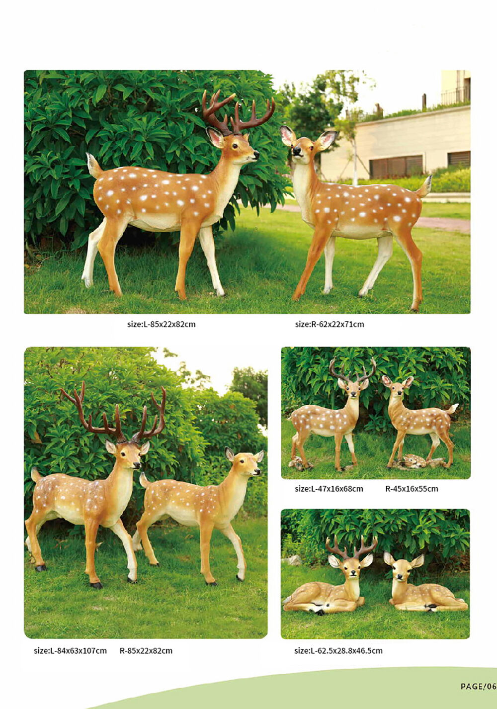 Outdoor Decoration Handmade Resin Craft German Shepherd Statue ...