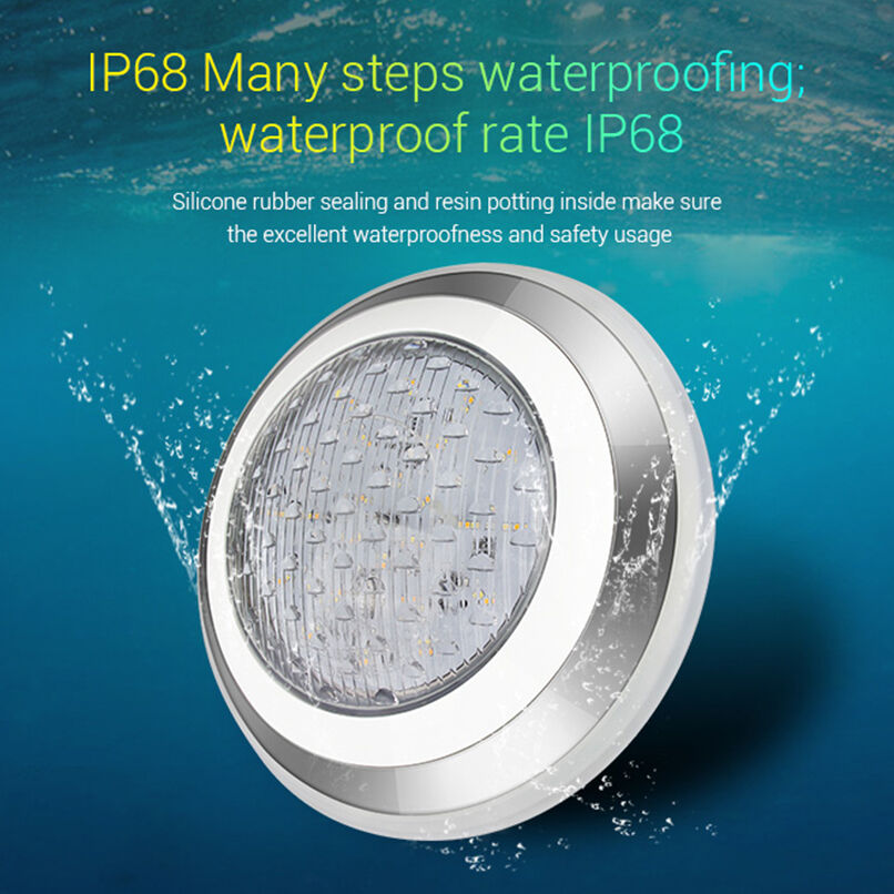 Factory 12v 120v 35w Rgb Led Swimming Pool Bulb E27 E26 Waterproof Ip68 Underwater Landscape ...