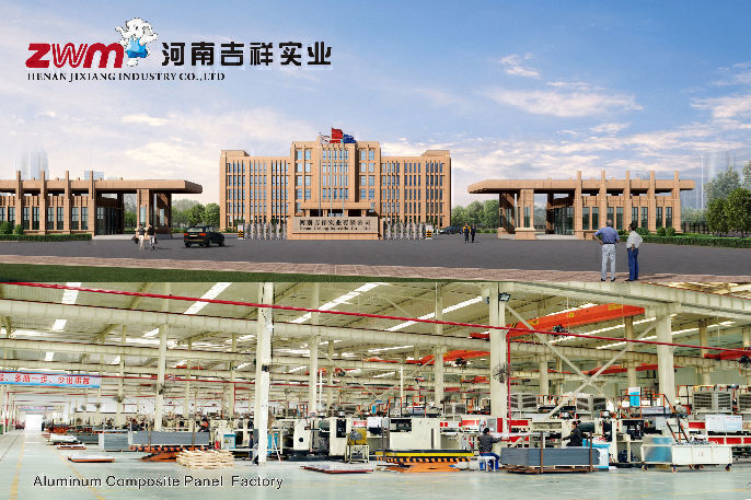 Panel Komposit Aluminium Motif Kayu Ald-019, Acp/acm, Panel Dekoratif ...