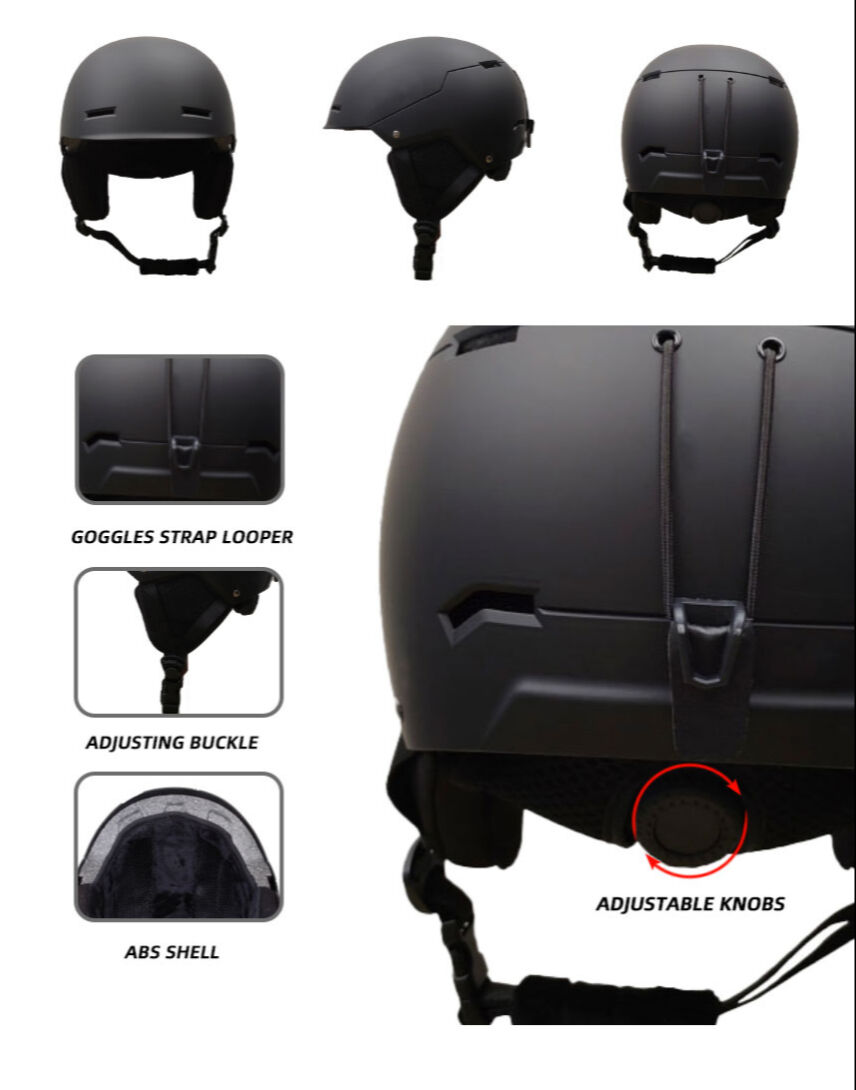 Buy Wholesale China Design Adjustable Soft Outdoor Snowboarding Helmets ...
