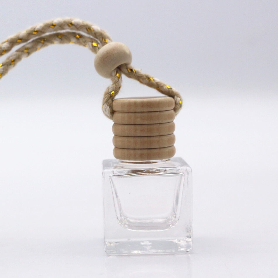 Empty 5ml 8ml 10ml 12ml 15ml Hanging Aroma Liquid Glass Car Air Freshener Perfume Scent Bottle ...