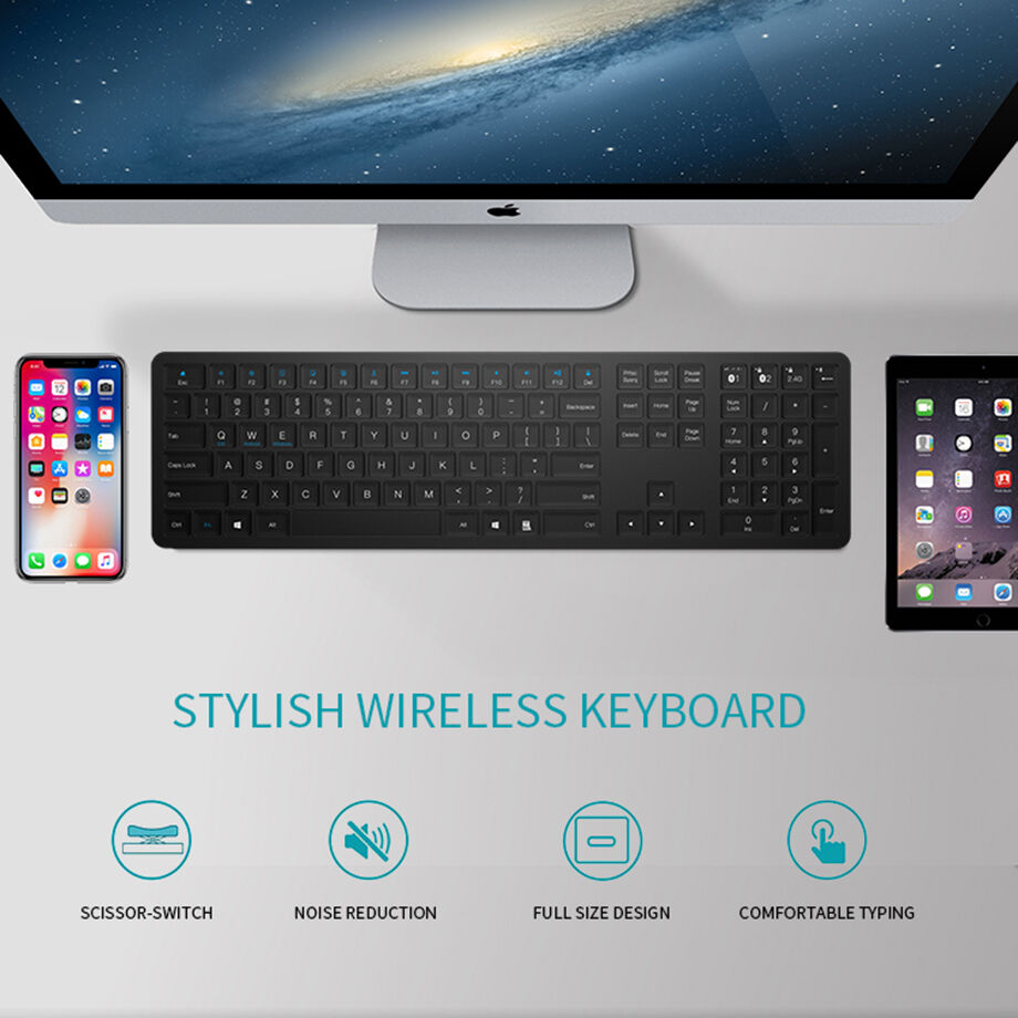 Buy Wholesale China Full Size Multi-device Slim Quiet Rechargeable ...