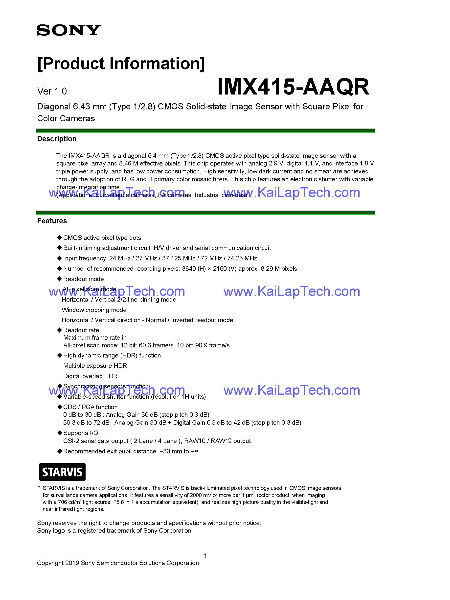 Buy Wholesale Hong Kong SAR Klt-z3mf-imx415 V1.0 8.46mp Imx415 Mipi ...