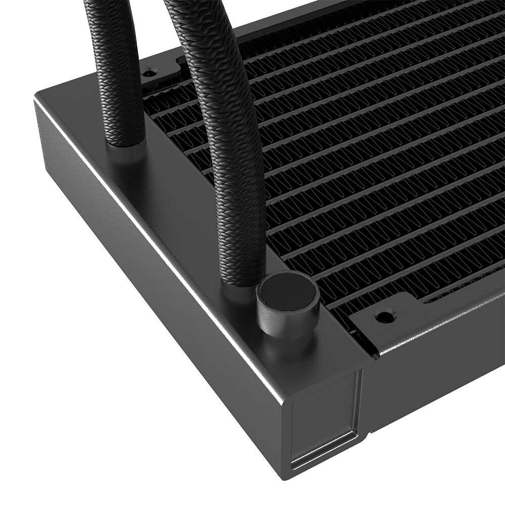 Powercase 120mm Cpu Water Cooling With 5v Argb Fan Strong Water Cooler ...