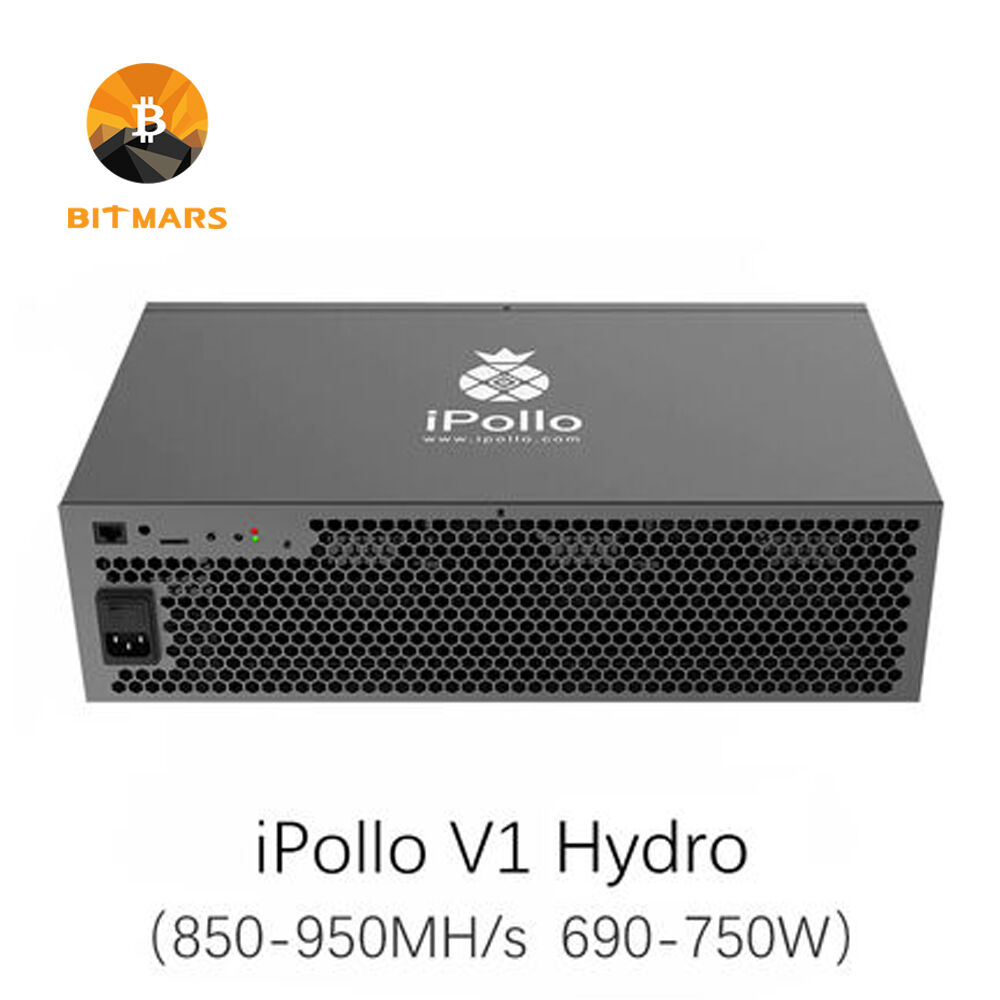 Buy China Wholesale Supplier Selling Water Cooling Miner V1 Hydro From Ipollo 950m Hashrate ...