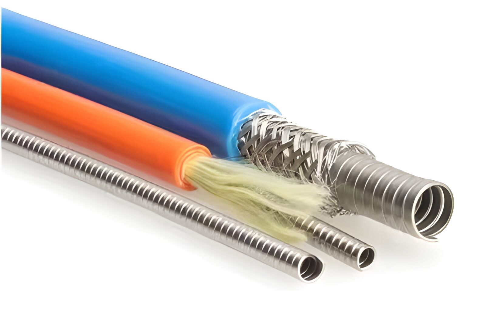 Buy Wholesale China Armored Optic Cable Sm Duplex G.652d 3.0mm Lszh Pvc ...