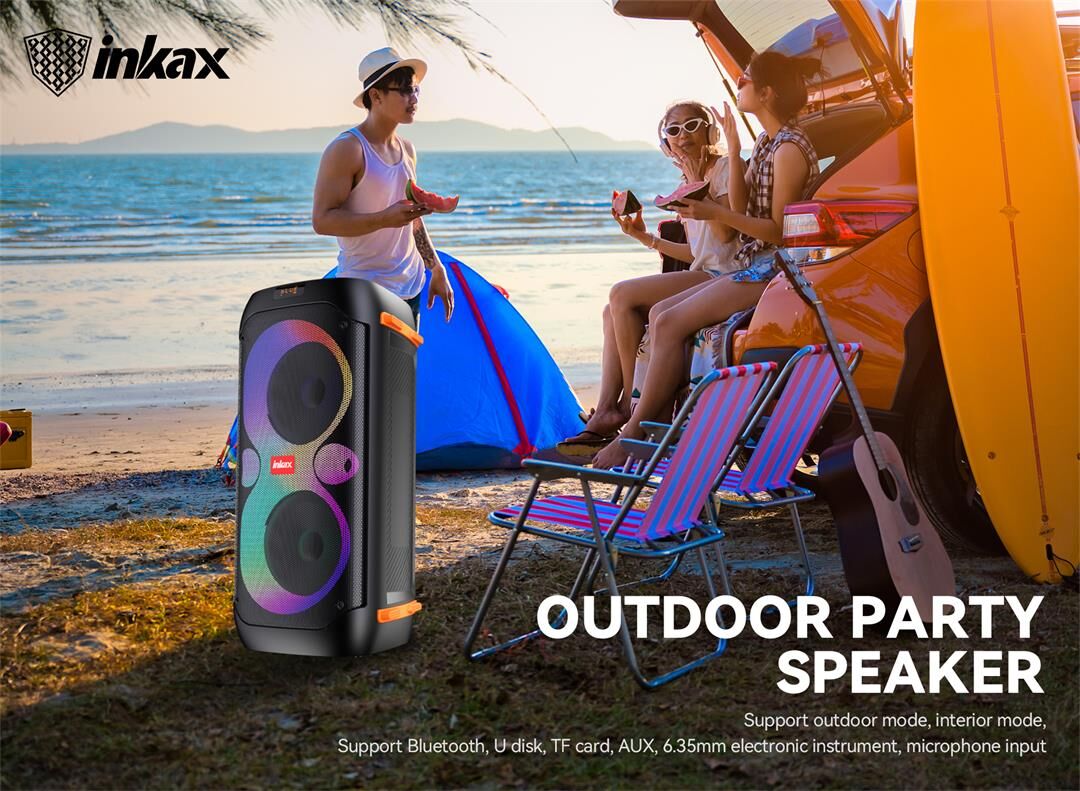 Buy Wholesale China Inkax Portable Outdoor Karaoke Wireless Speaker ...