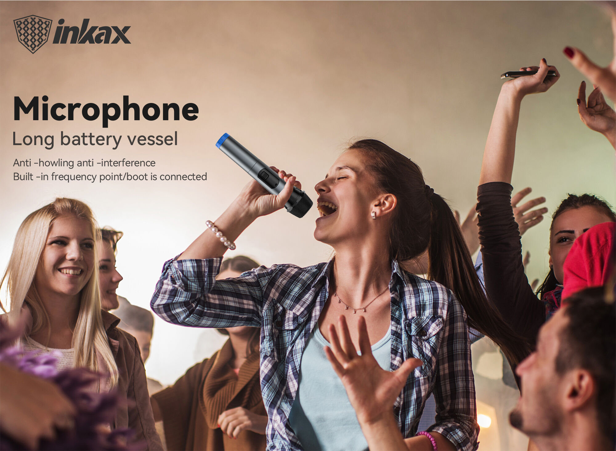 Buy Wholesale China Inkax Portable Outdoor Karaoke Wireless Speaker ...