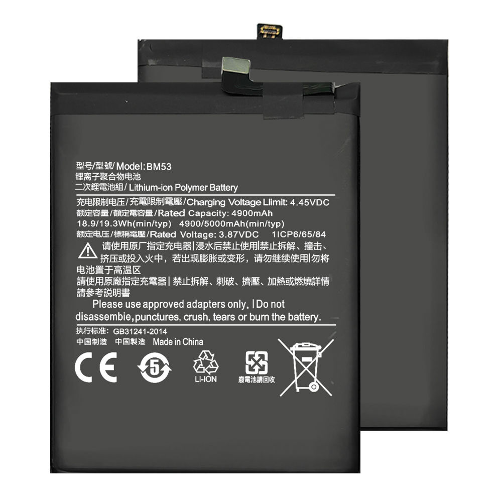 Buy Wholesale China Bm53 Battery For Xiaomi 10t 10t Pro 5000mah Genuine ...