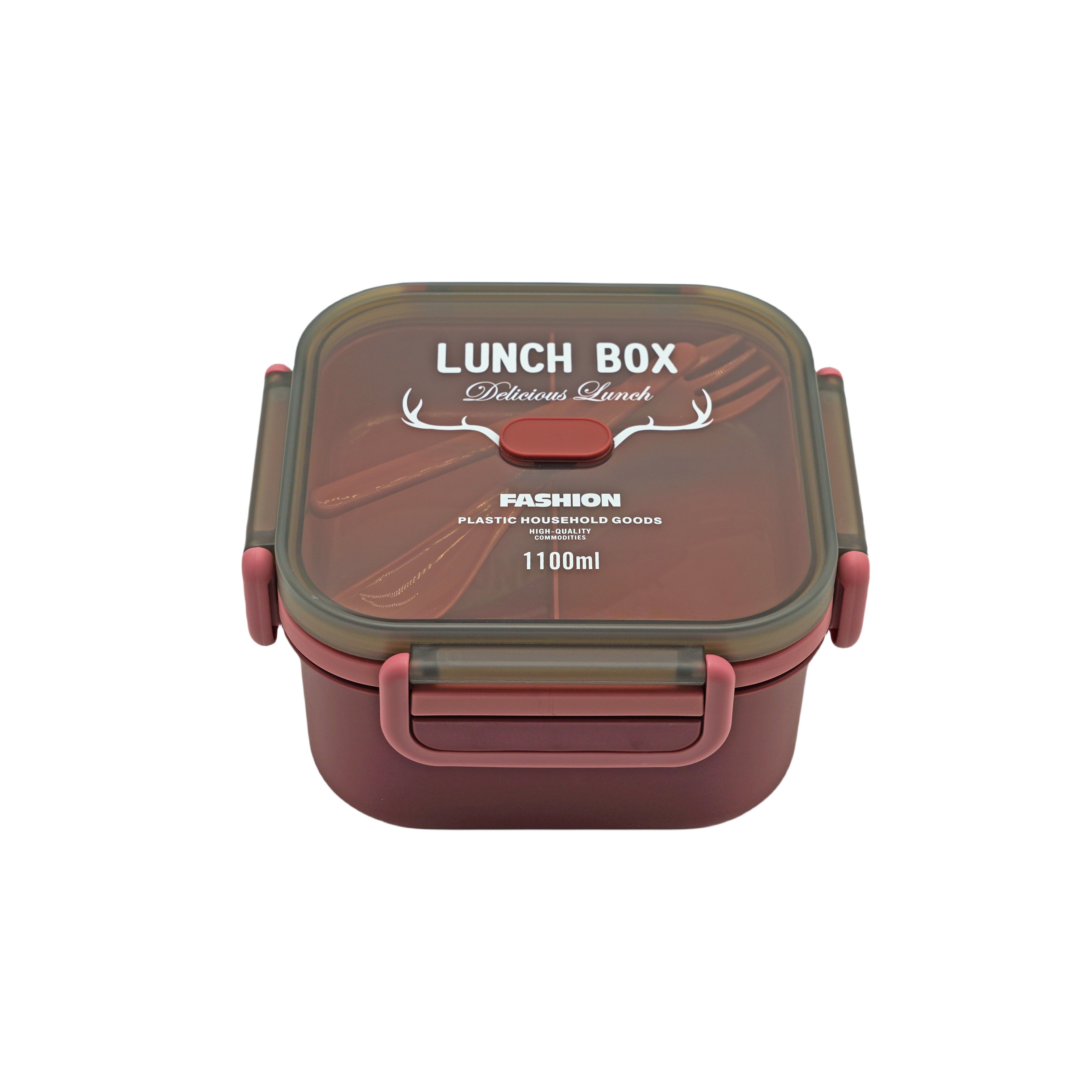 Buy Wholesale China Plastic Bento Lunch Storage Box 1100ml 2 Layers ...