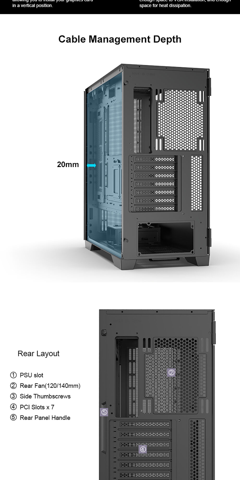 2024 New Design Atx Pc Case Usb 3.0 Tempered Glass 0.7mm Spcc Hardware ...