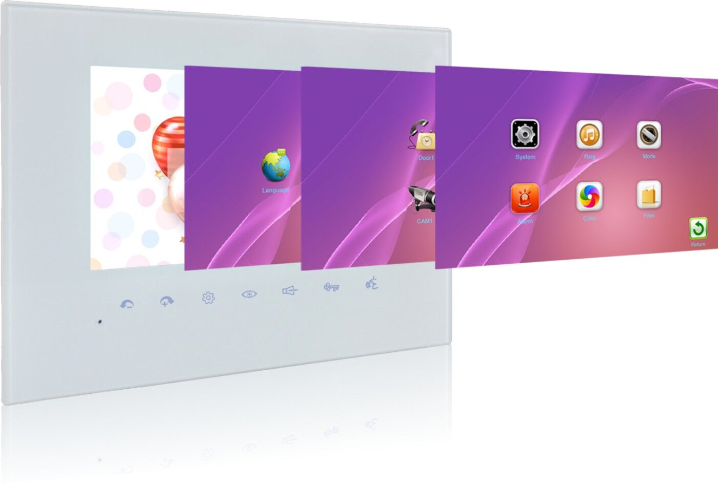 Buy Wholesale China Popular In Europe 2wire Finger Print Unlock Push ...