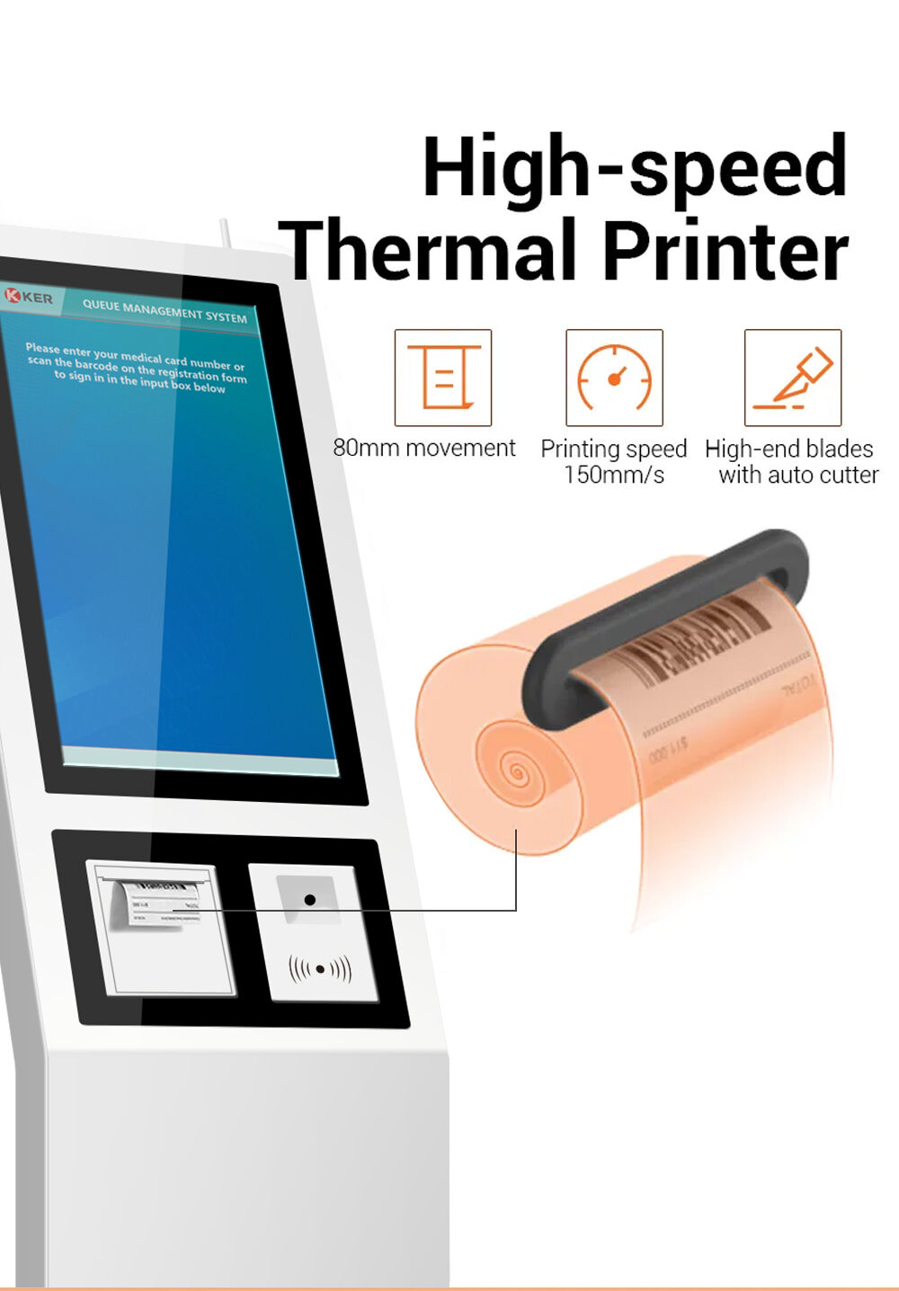 Buy Wholesale China 21.5 Inch Electronic Queue Management System Touch ...