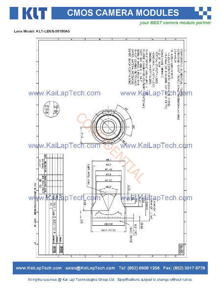 Klt-p4ma-imx219 V1.4 8mp Imx219 Mipi Interface Auto Focus Camera Module ...