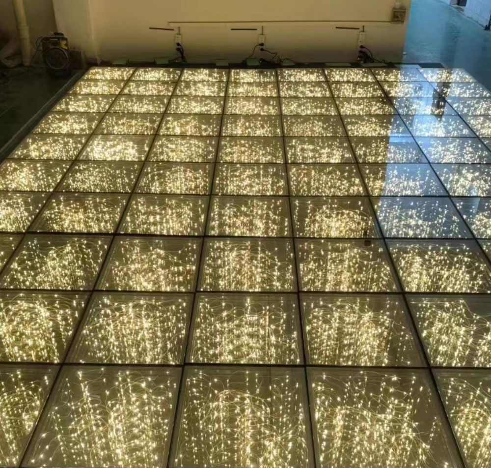 Bulk Buy China Wholesale New Arrivaling 3d Mirror Led Dancing Floor Infinity Led Dance Floor ...