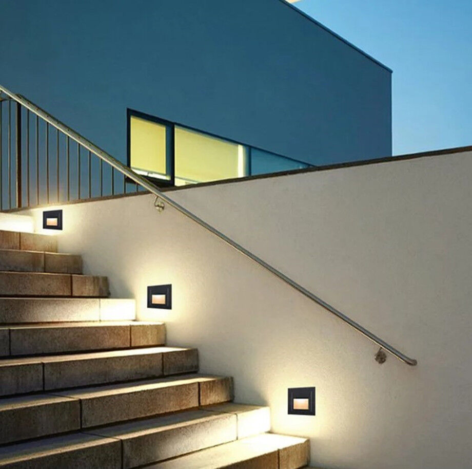 Waterproof Ip65 Outdoor Aluminum 3w 6w 9w 12v Square Smart Recessed Led ...