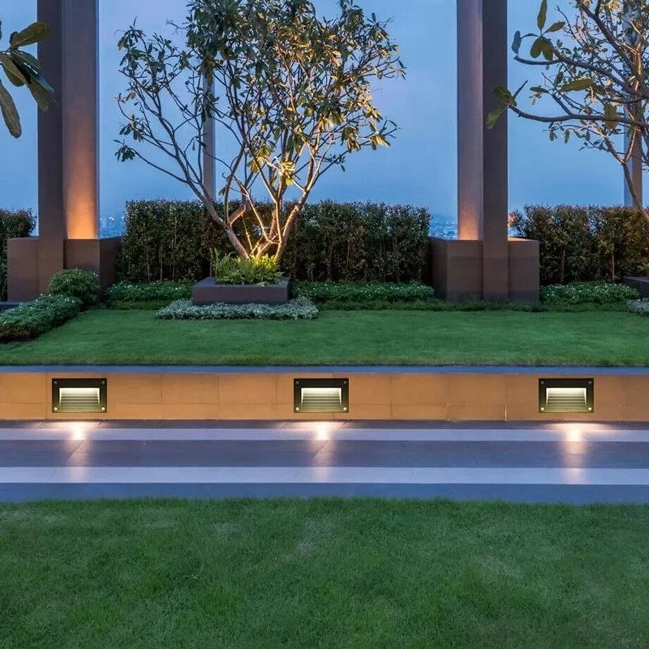 Waterproof Ip65 Outdoor Aluminum 3w 6w 9w 12v Square Smart Recessed Led ...