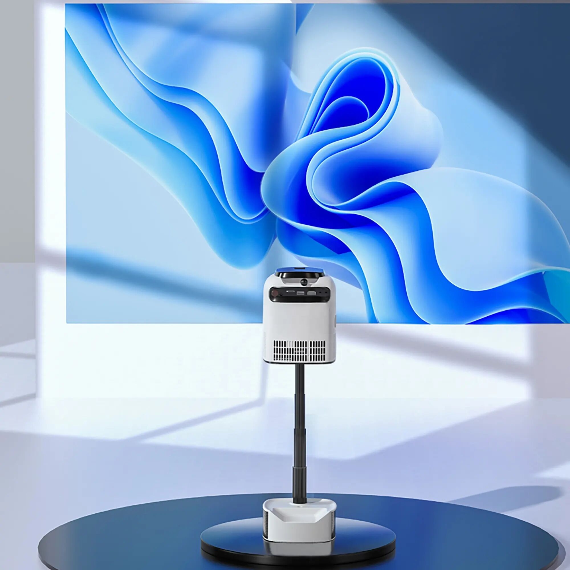 Support 4k Hd Home Smart Retractable Folding Mini Projector With ...