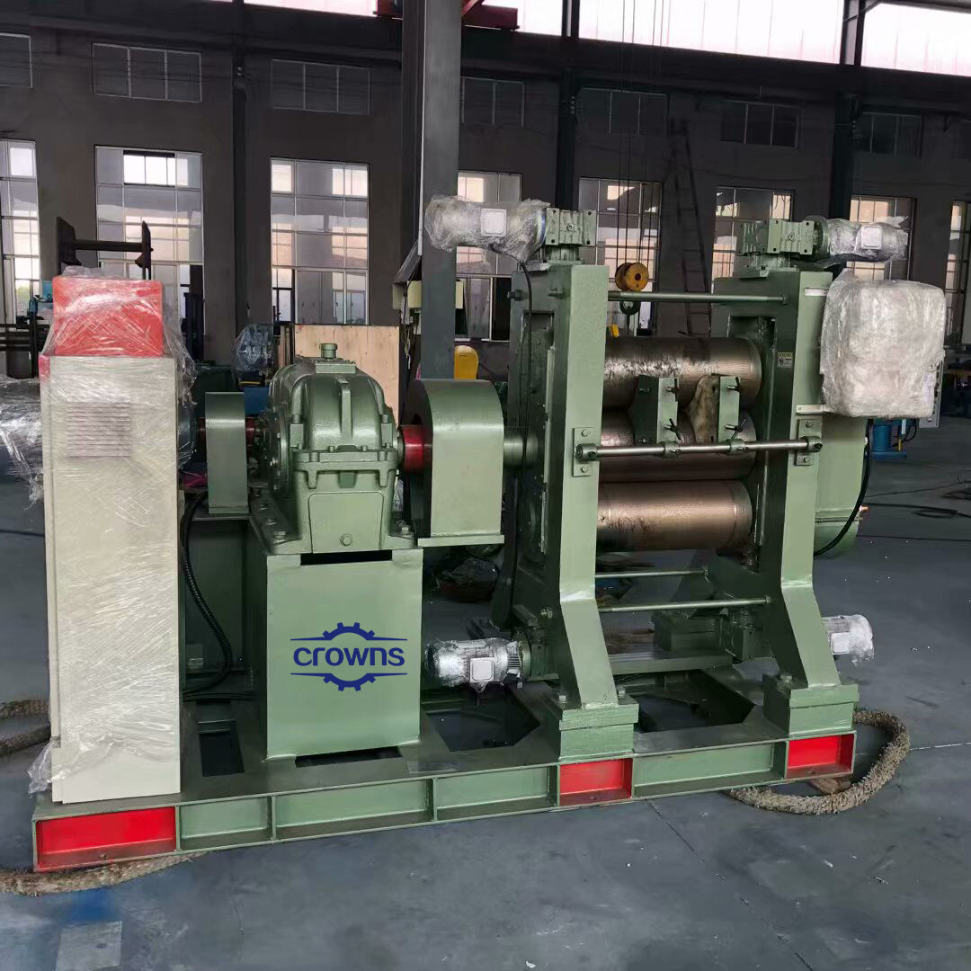 Rubber Sheet Calender Machine Vertical Calendering Mill With 2 3 4 Roll ...
