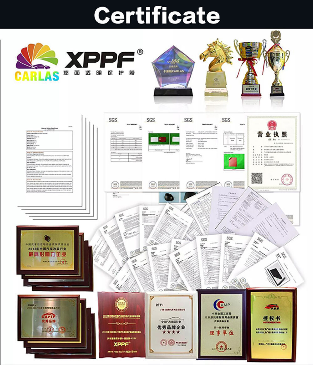 Carlas Tpu Color Ppf Selling 7.5mil 5 Years New Car Paint Protection ...