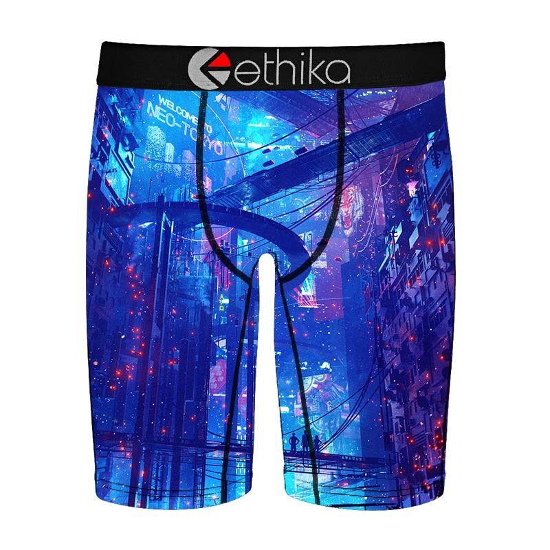 Wholesale Custom Logo All Over Print Shorts Men Underwear Print Boxer ...