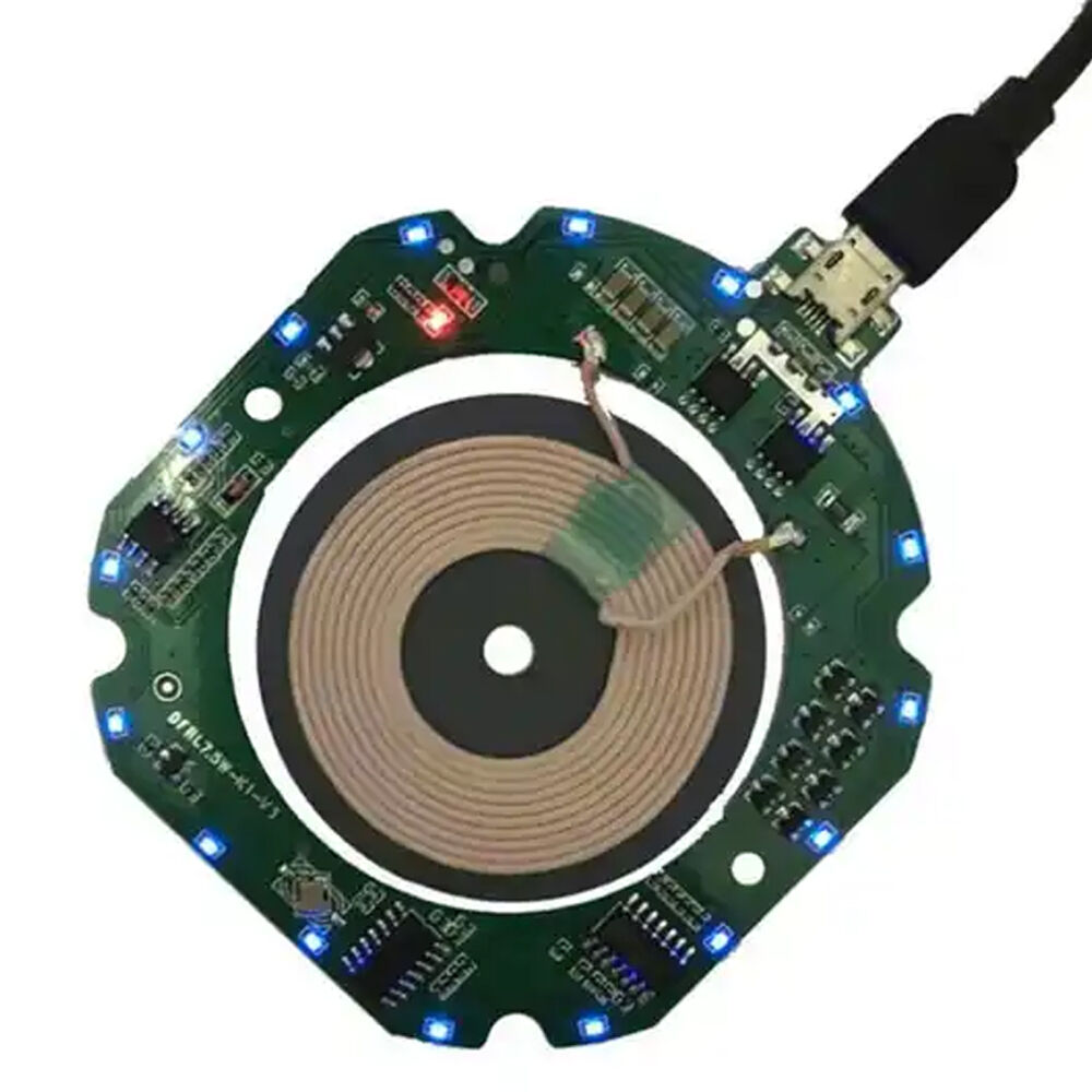 5v 2a 10w Coil Qi Fast Wireless Charging Transmitter Pcba Board Circuit ...