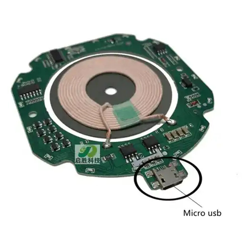 5v 2a 10w Coil Qi Fast Wireless Charging Transmitter Pcba Board Circuit ...