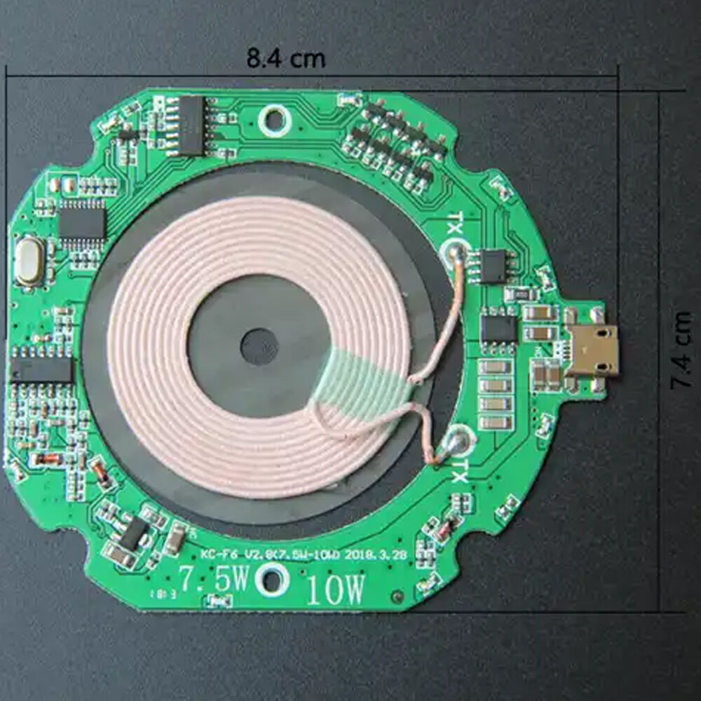 5v 2a 10w Coil Qi Fast Wireless Charging Transmitter Pcba Board Circuit ...