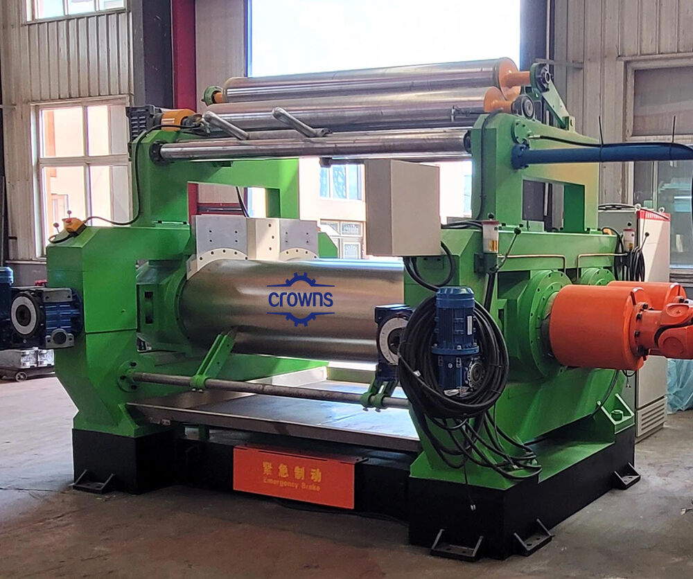 Two Roll Milling Machine / Open Two Roll Xk-450 Rubber Mixing Mill, Plastic Rubber Machinery ...