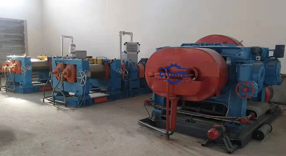 New Technical Design High Quality Rubber Plastic Two Roll Mixing Mill ...