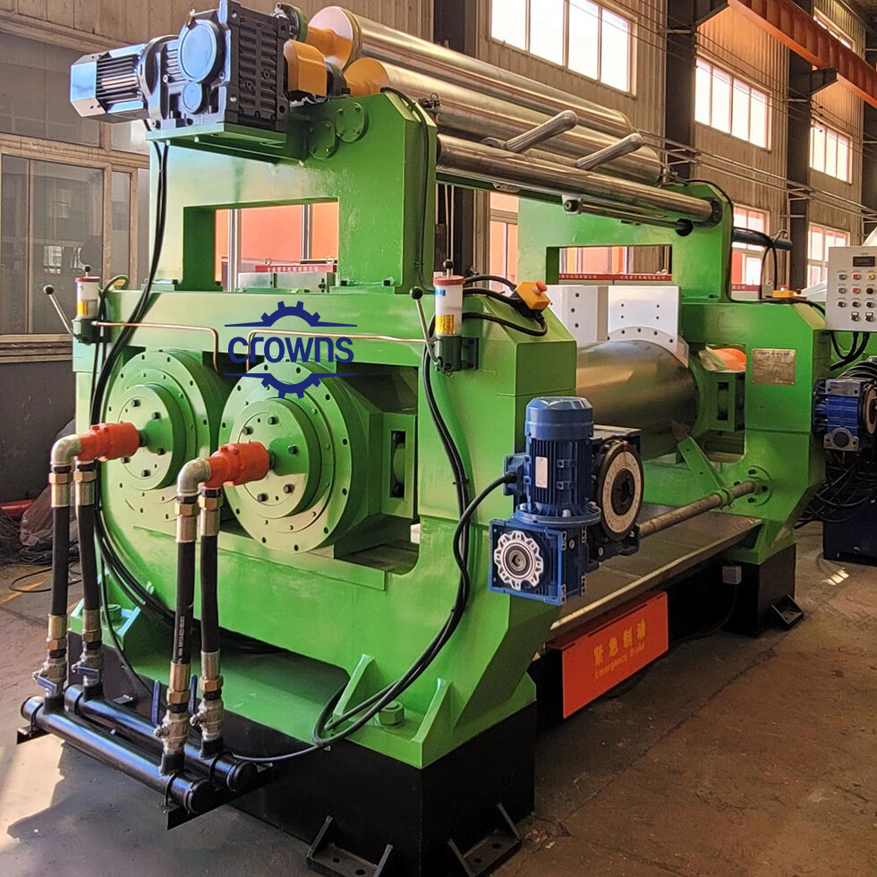 Two Roll Milling Machine / Open Two Roll Xk-450 Rubber Mixing Mill ...