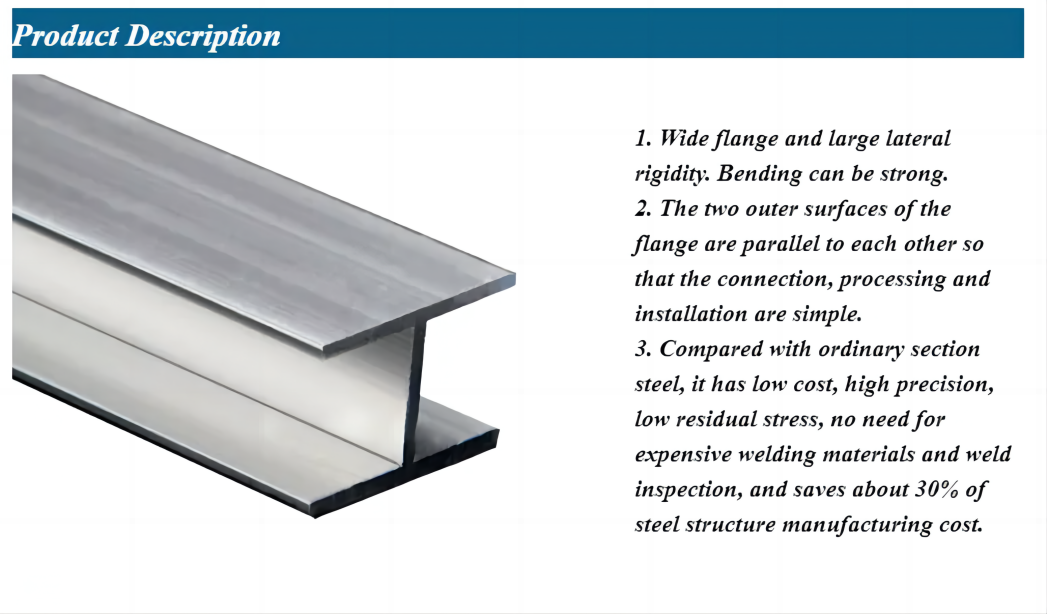 Compre Haz En H De Acero Inoxidable I-beam/304 Steel I Beam Price/316 ...