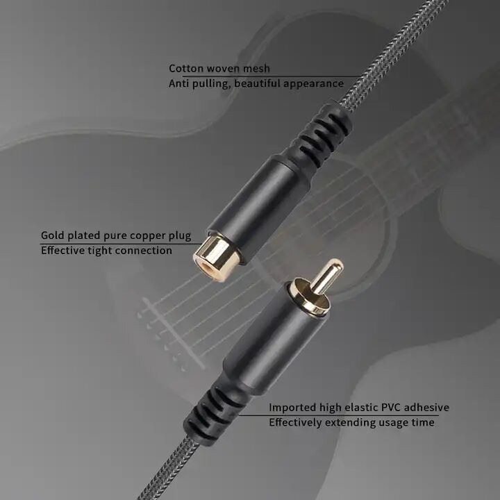 Male To Female RCA Cable RCA Extension Cable - Male To Female, 6ft ...