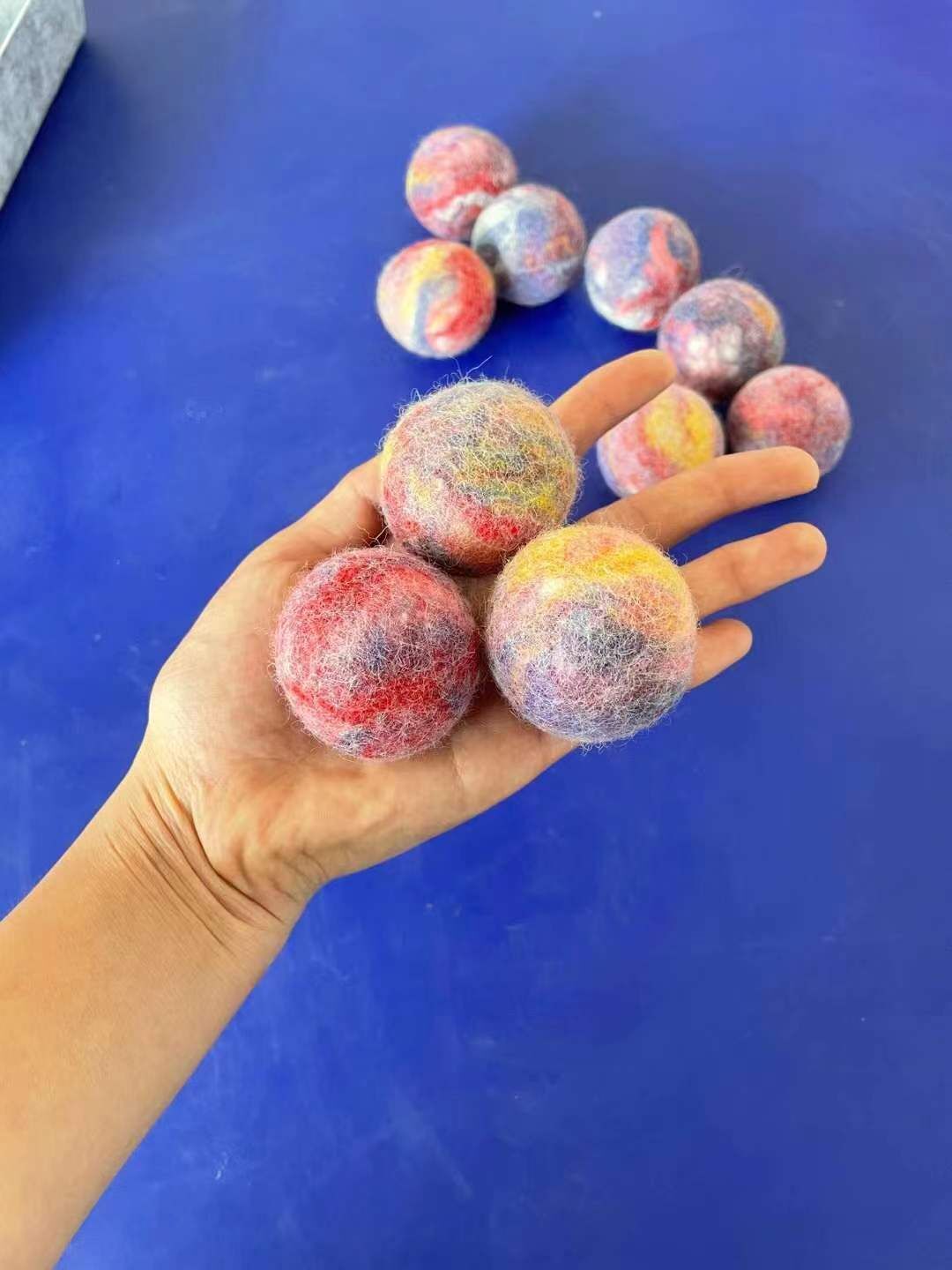 Wool Dryer Balls 6-pack 100% Made Of Organic New Zealand Wool Natural ...