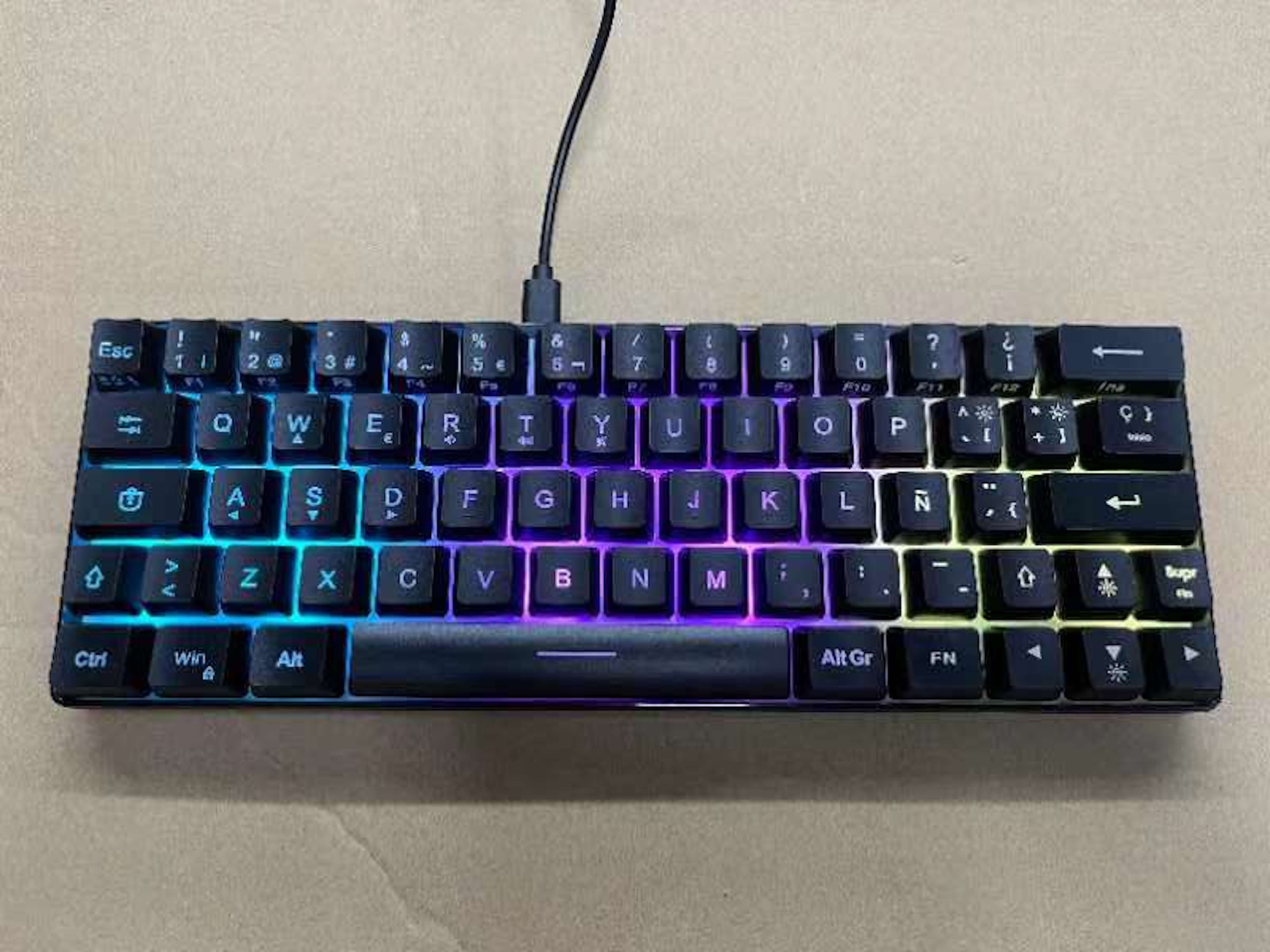 Buy Wholesale China Fast Delivery Rgb Gaming Keyboard With Letter And ...