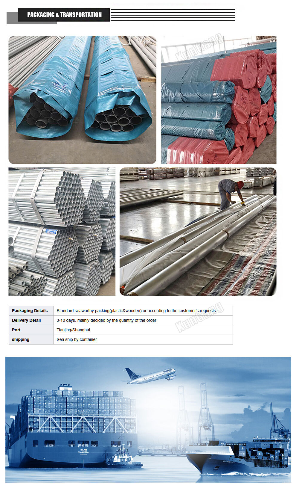 Galvanized Pipe Supplier En10255 Schedule 40 Galvanized Steel Pipe Gi ...