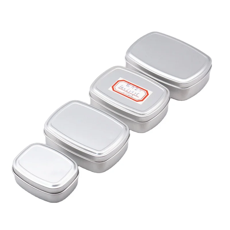 Factory Price Custom Wholesale Rectangle Tinplate Container For Storage ...