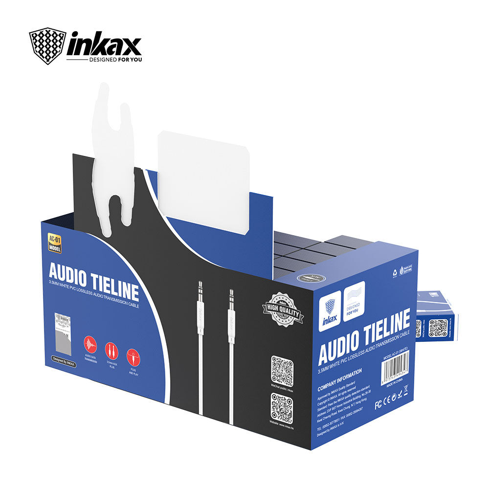 Factory Direct High Quality China Wholesale Inkax 1m Aux To Aux Cable ...