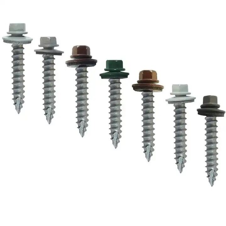Type17 Hex Head To Timber With Epdm Bonded Washer Ruspert Coating Metal Roofing Screws $0.01 ...