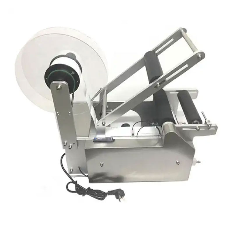 Semi Automatic Round Bottle Sticker Packing Labeling Machine/manual ...