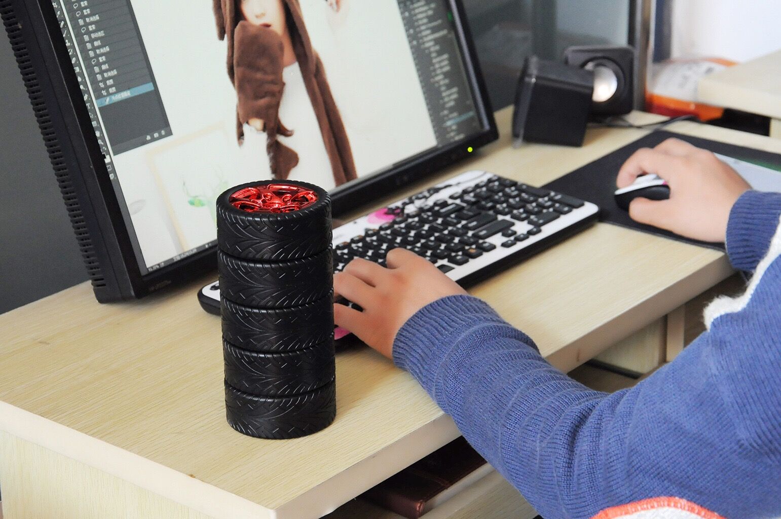 Wholesale 320ml Tyre Shape Tire Cup 304 Stainless Steel Tumbler ...