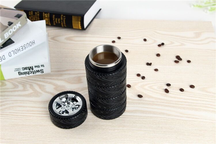 Wholesale 320ml Tyre Shape Tire Cup 304 Stainless Steel Tumbler ...